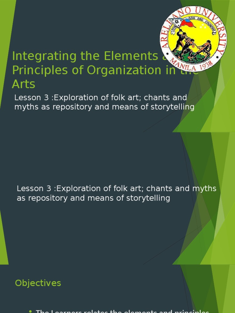 Lesson 3 Exploration of Folk Art.pptx | PDF