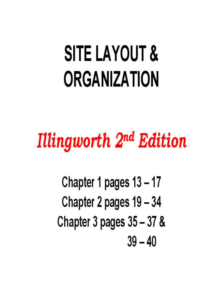 Site Inspection & Layout Guide | PDF