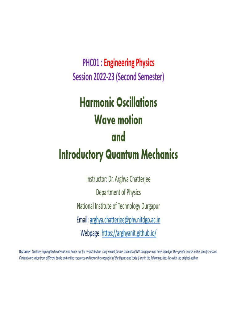 Null 2 | PDF | Oscillation | Waves