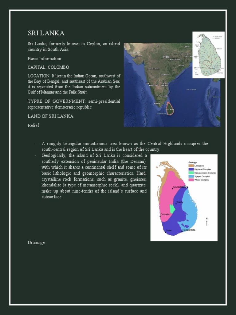 Sri Lanka | PDF | Sri Lanka