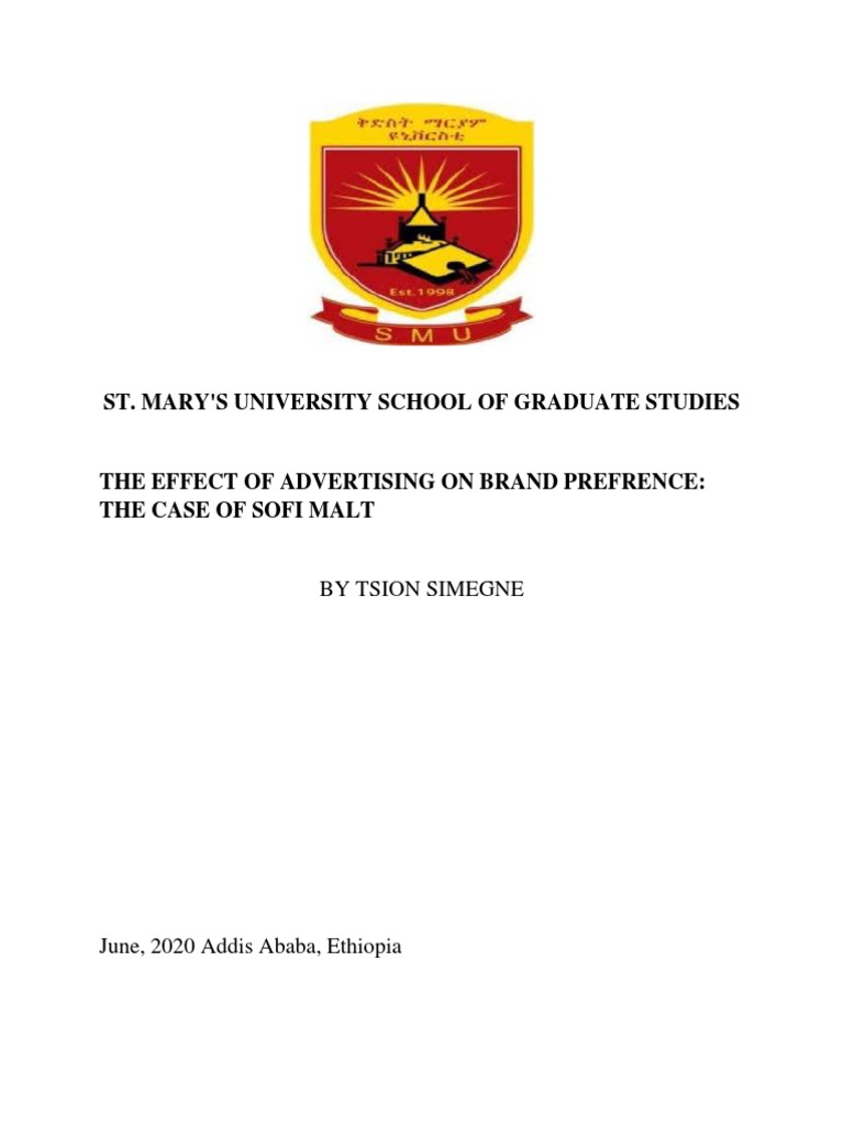 Tsion Simegne - Sofi Malt | PDF