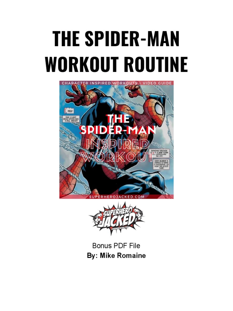 Spider-Man-Inspired-Calisthenics-Circuit-Workout-PDF | PDF