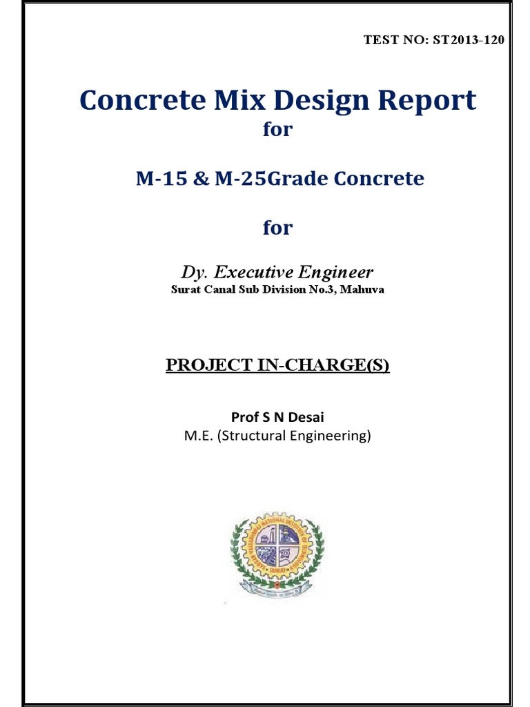 ST2013-120-M15-M25-J K Laxmi-SND | PDF | Concrete | Construction Aggregate