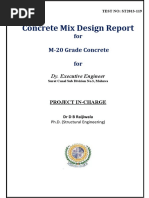 C35 A Concrete Mix Design | PDF | Construction Aggregate | Concrete