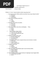 Latihan Soal Sumatif Agama Kristen Kelas 1 SD Semester Ganjil Kurikulum Merdeka | PDF