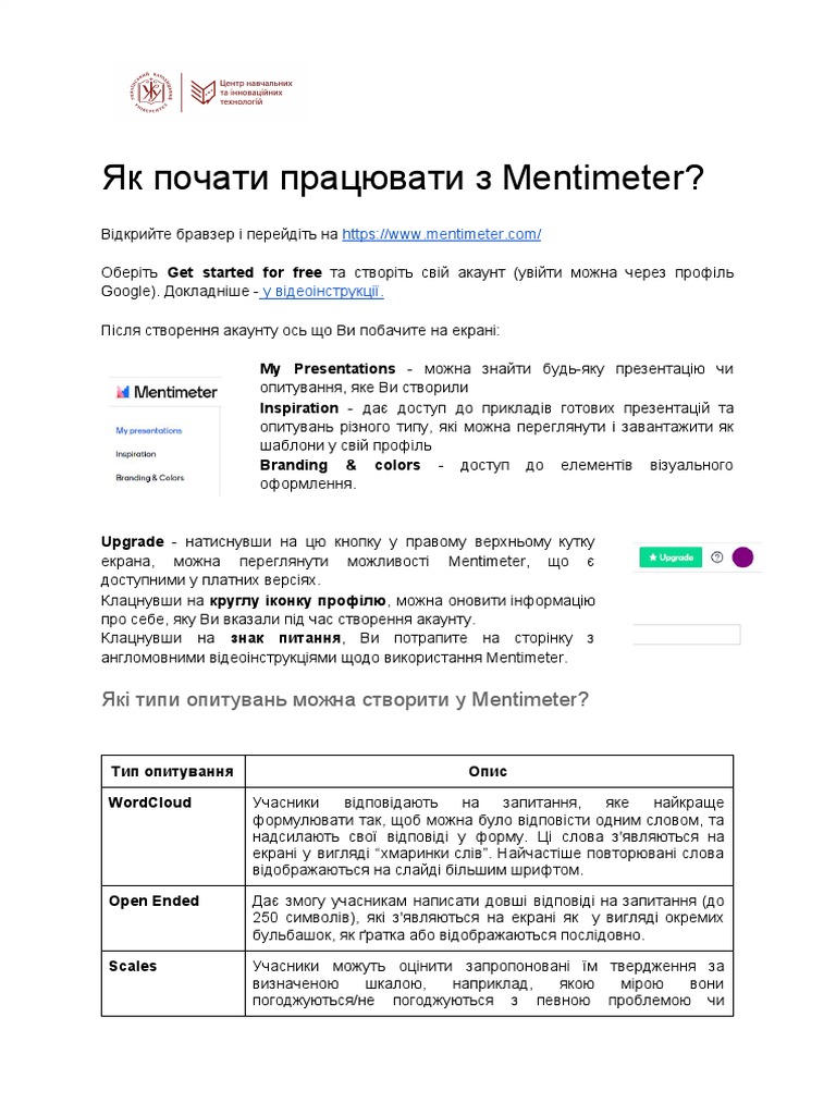 1 - Mentimeter | PDF