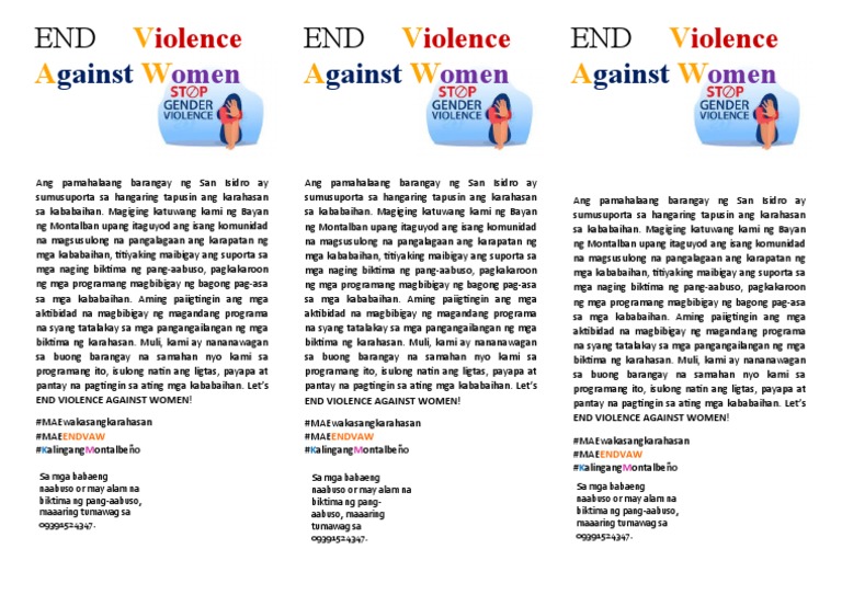 VAWC leaflets new design | PDF