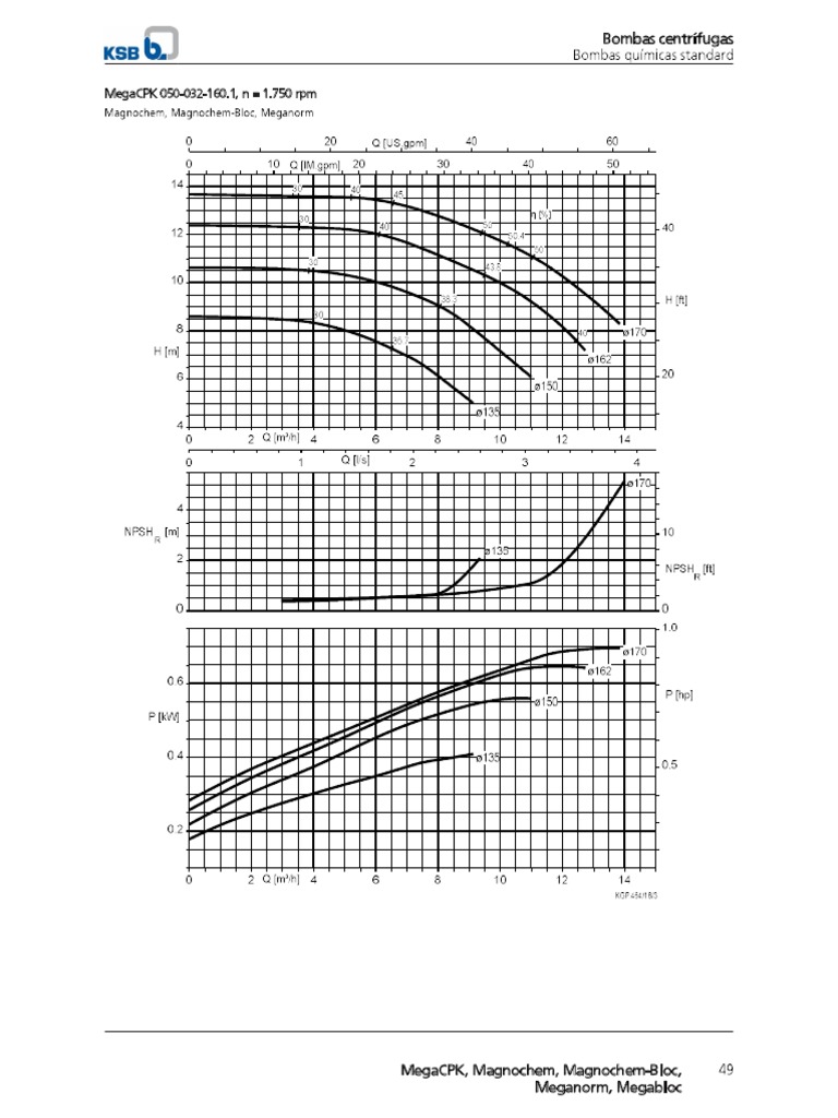 Curva Megacpk 32-160.1 CC | PDF