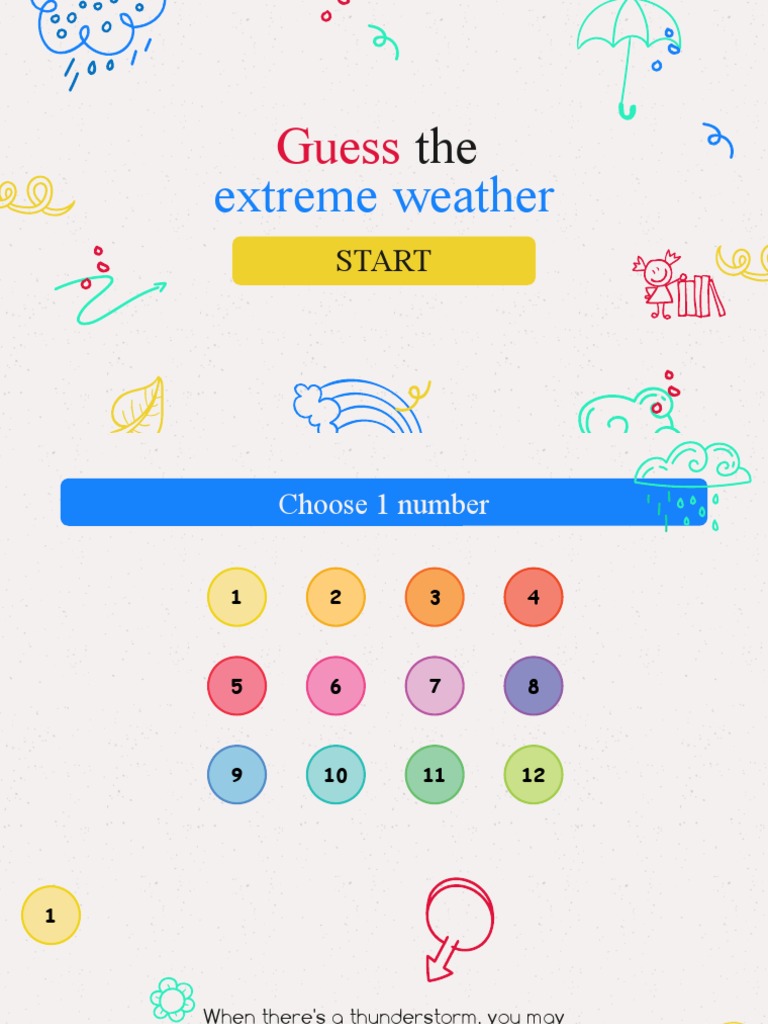 Extreme Weather Quiz and Facts | PDF