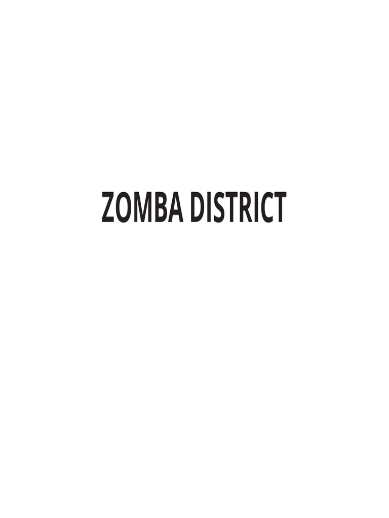 10 Signposts - EU TSOLATA Zomba District | PDF