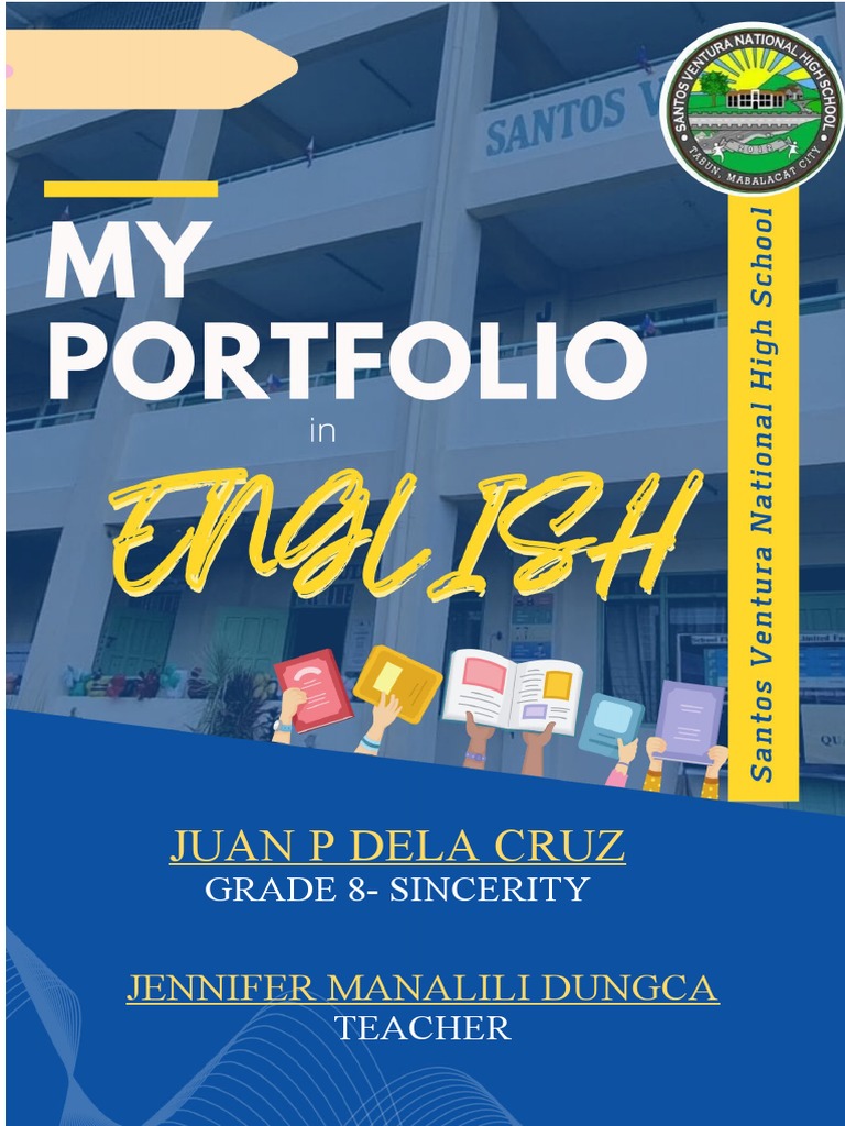 English Portfolio Cover | PDF