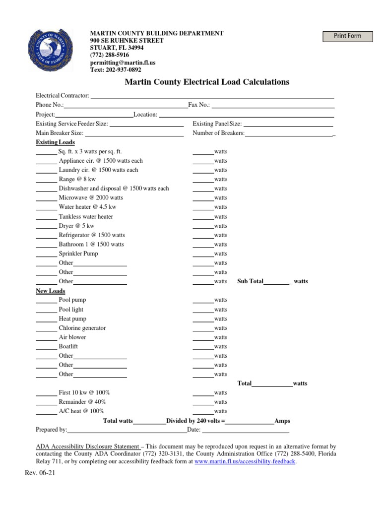 electrical-load-calculations-form-pdf | PDF