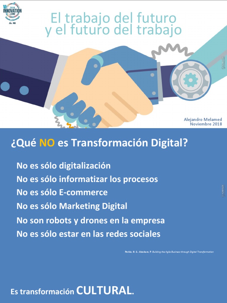 El trabajo del futuro y su transformación | PDF | Informática
