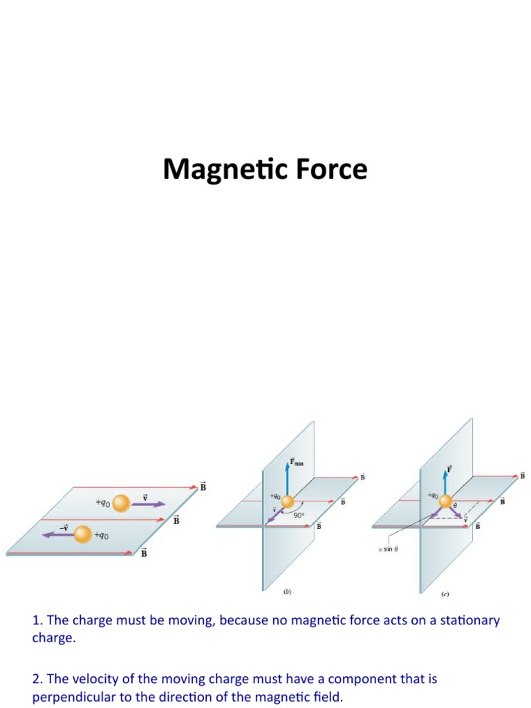 Understanding Magnetic Forces and Fields | PDF
