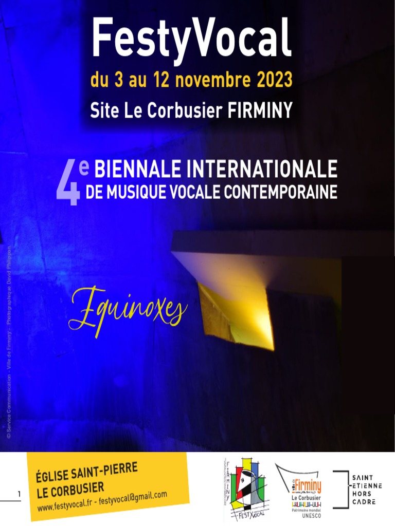 FestyVocal 2023: Music in Firminy | PDF