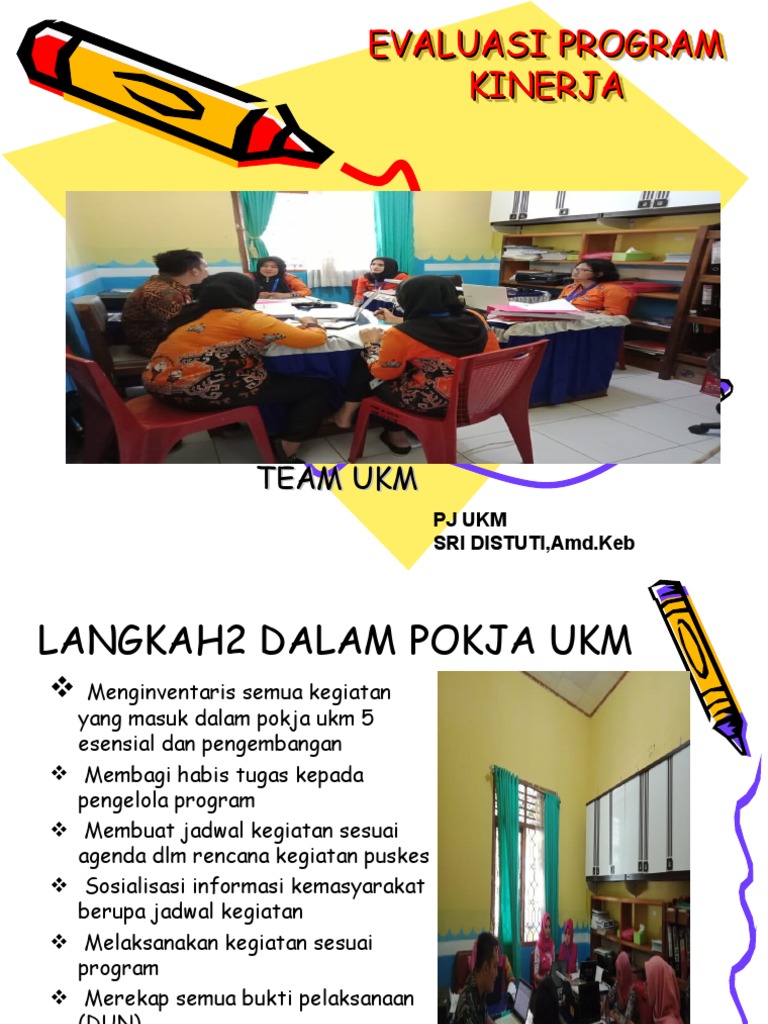 Evaluasi Program Ukm Puskesmas Negara Batin | PDF