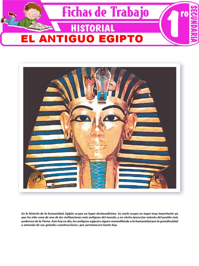 El Antiguo Egipto para Primer Grado de Secundaria | PDF | Antiguo ...