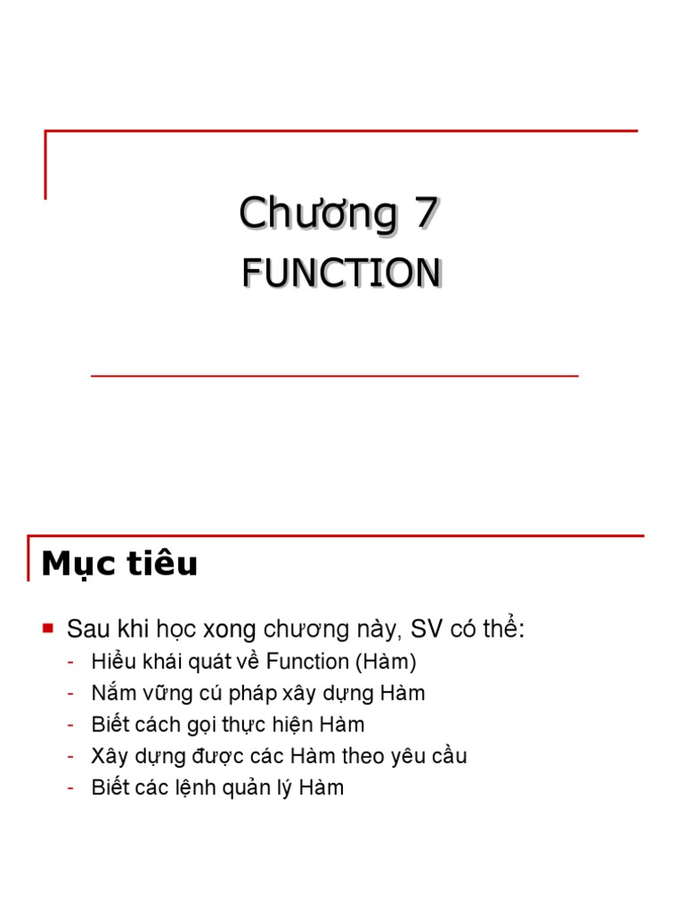 07 Function | PDF