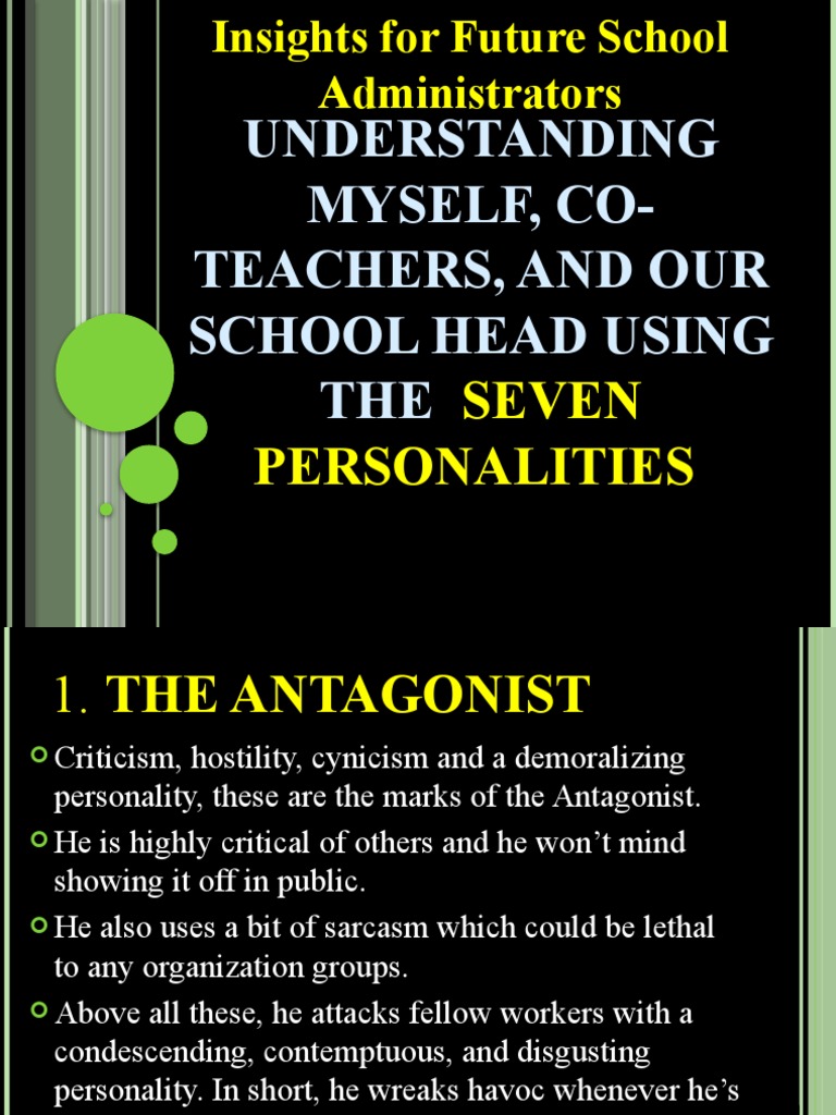 Seven Personalities | PDF