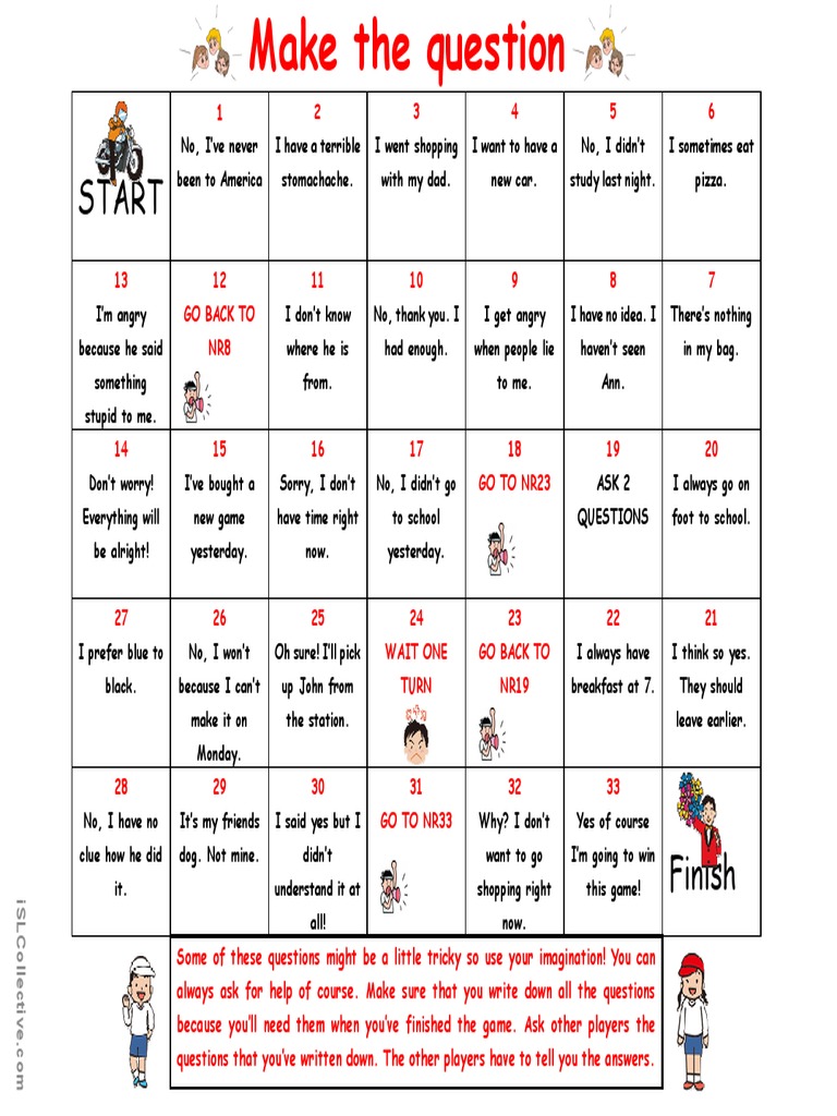 Make The Question (Boardgame) | PDF