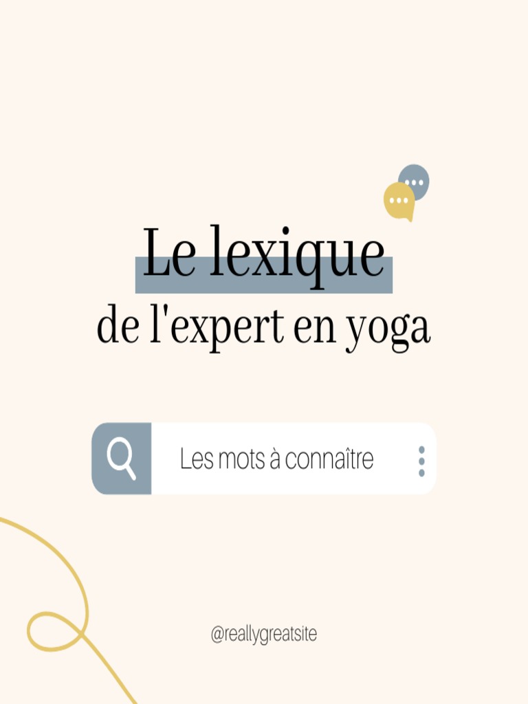 Le Lexique de L'expert Yoga | PDF