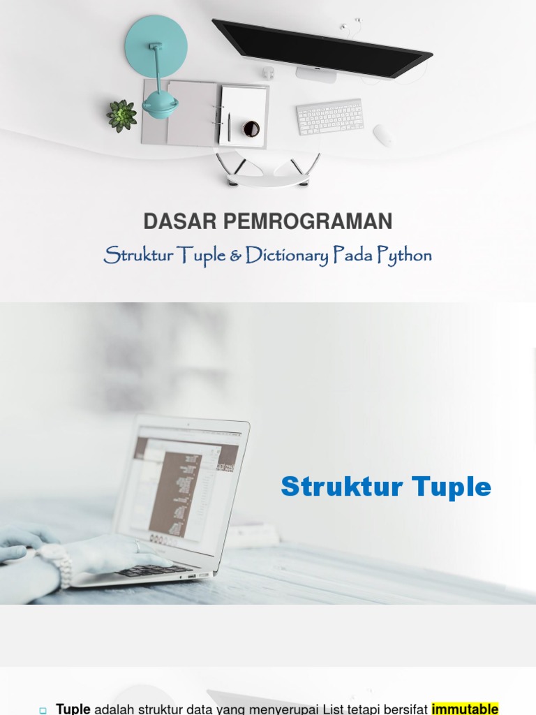Struktur Tuple & Dictionary Di Python | PDF