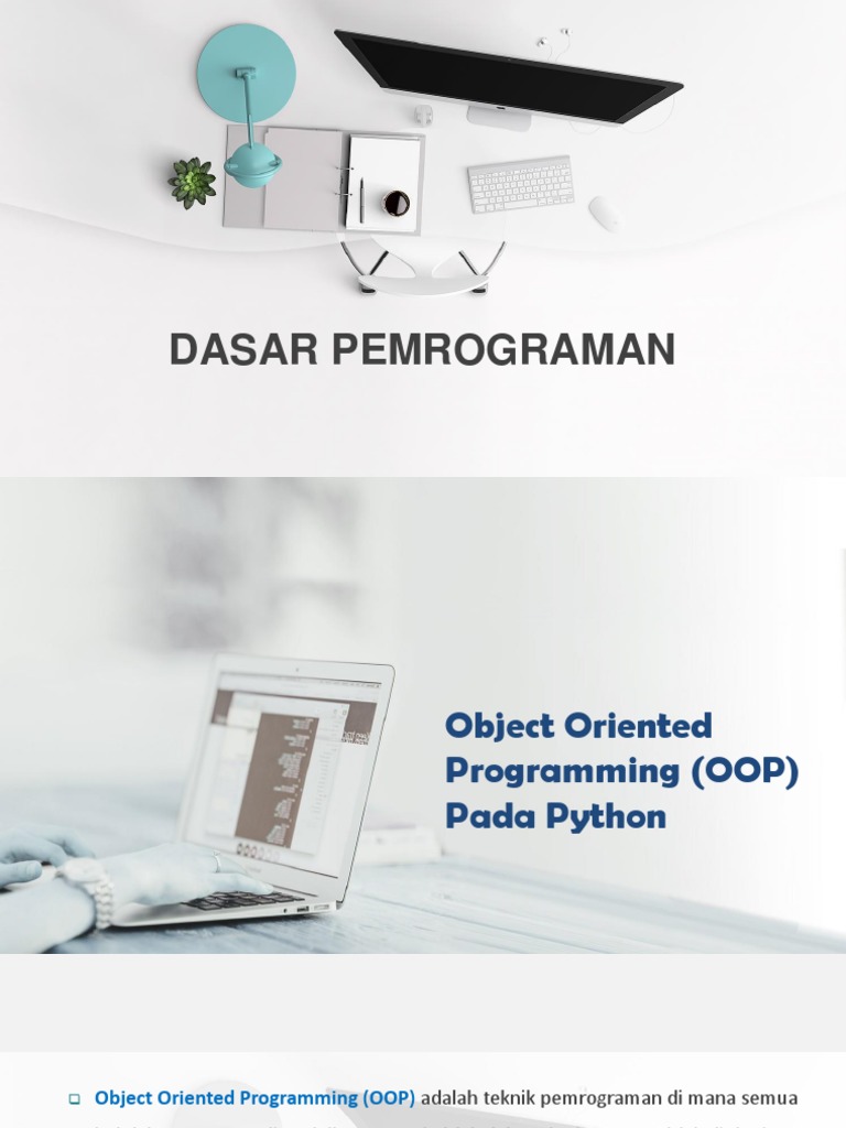 Object Oriented Programming Oop Pada Python Pdf 