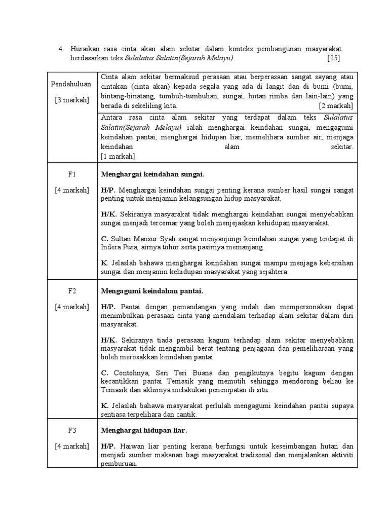Cinta alam sekitar | PDF