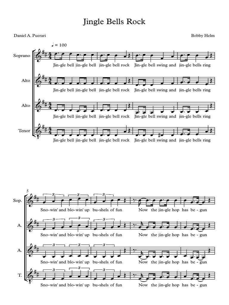 Jingle Bells Rock | PDF