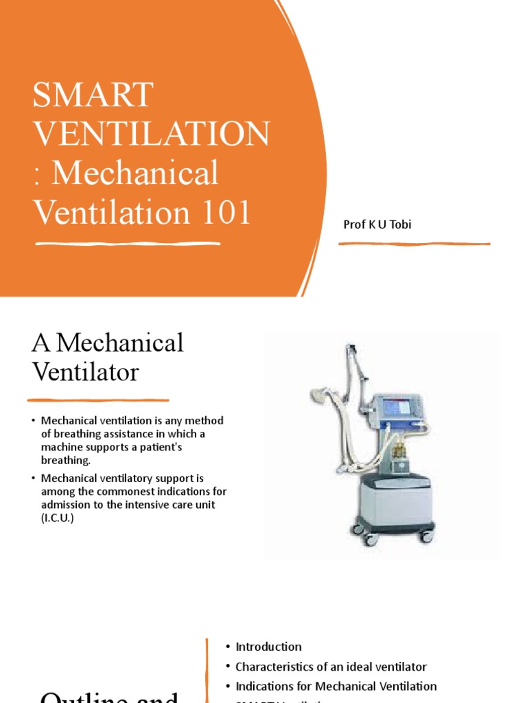 SMART Ventilation 101 2023 | PDF | Respiration | Clinical Medicine