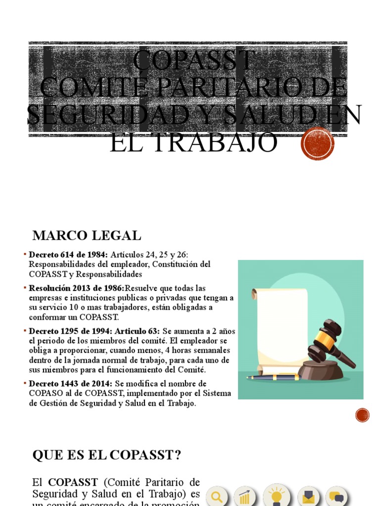 Guía sobre el COPASST en Empresas | PDF | Gobierno