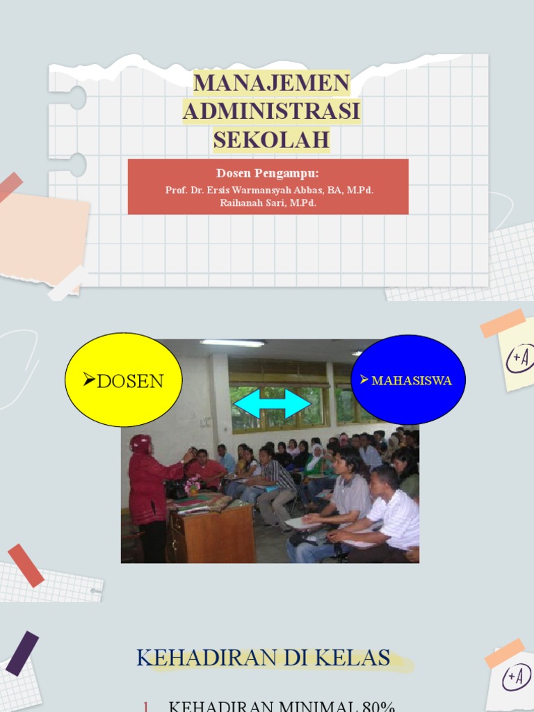 Manajemen Administrasi Sekolah-Ok | PDF