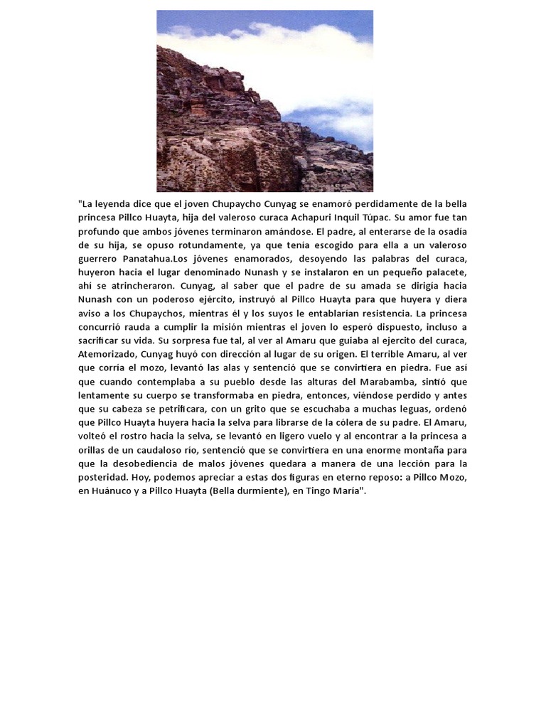 La Leyendadel Pillco Mozo Nexo | PDF