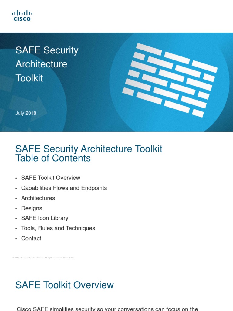 Safe Architecture Toolkit | PDF | Firewall (Computing) | Wi Fi