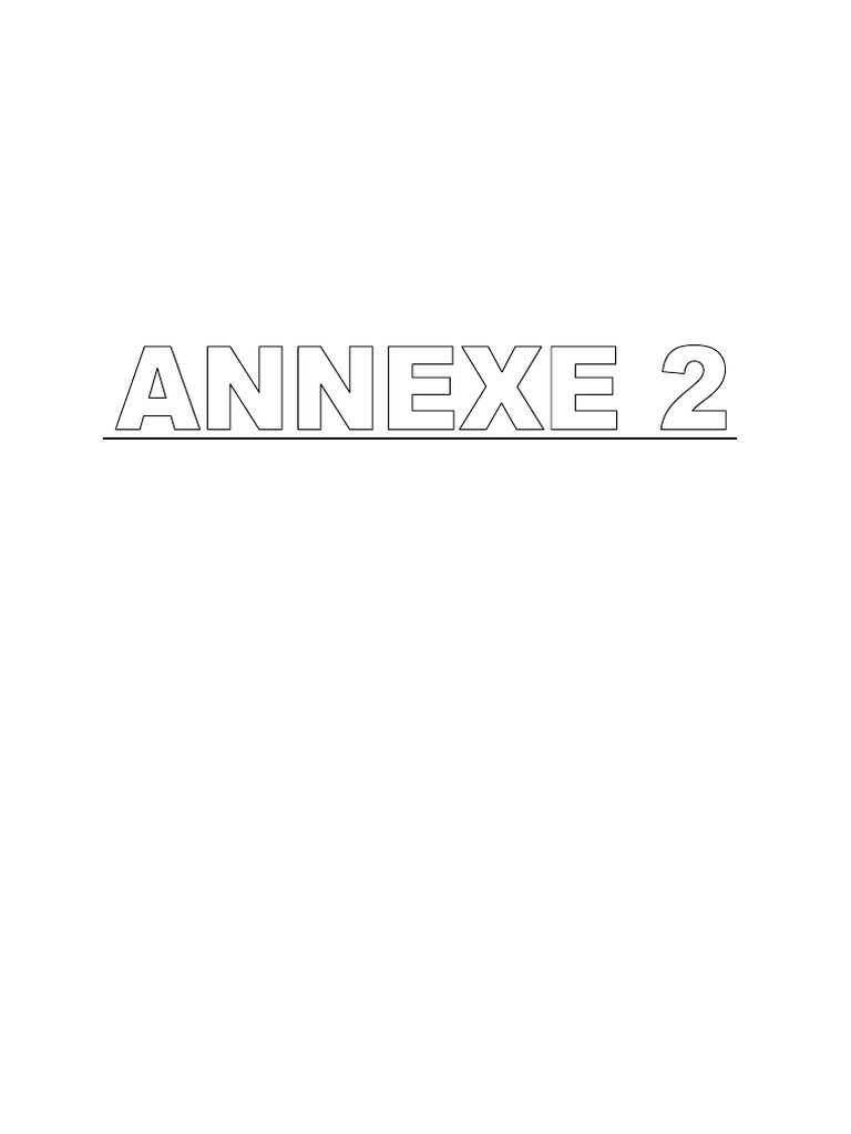 Annexe 2 | PDF