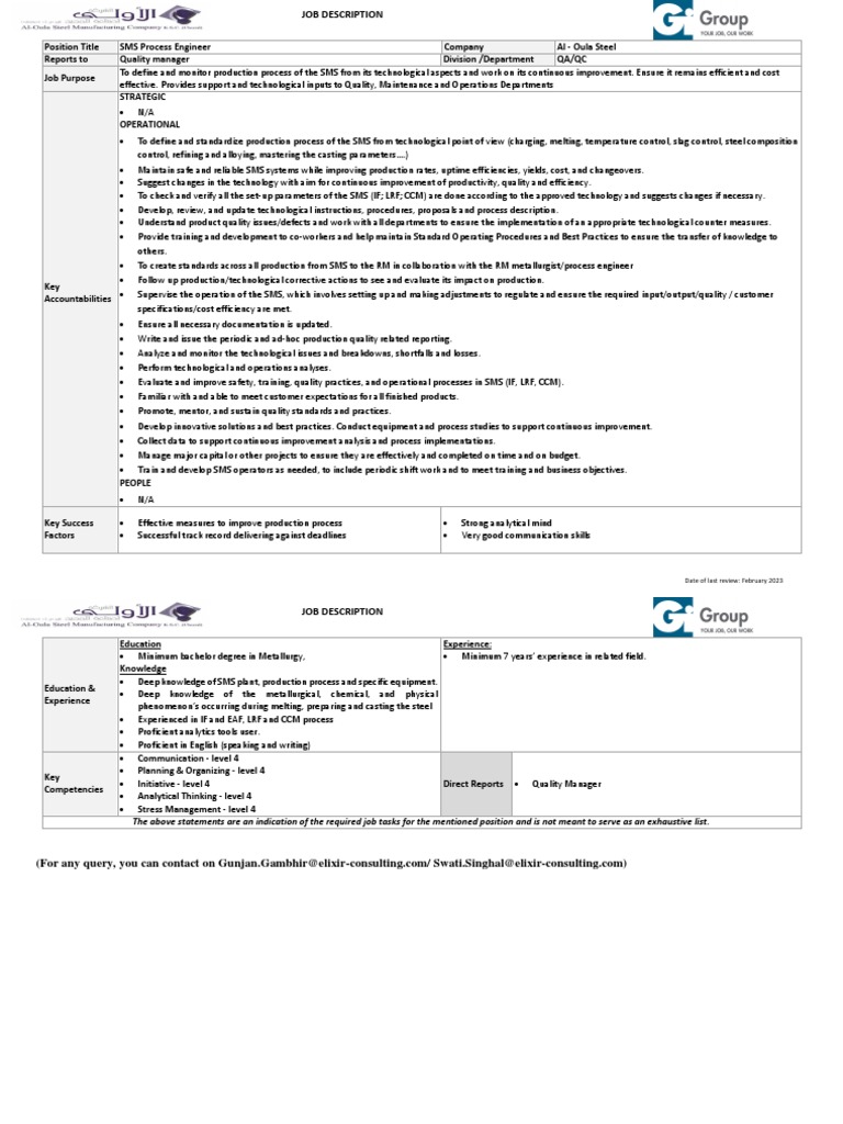 SMS Process Engineer | PDF | Business | Computers