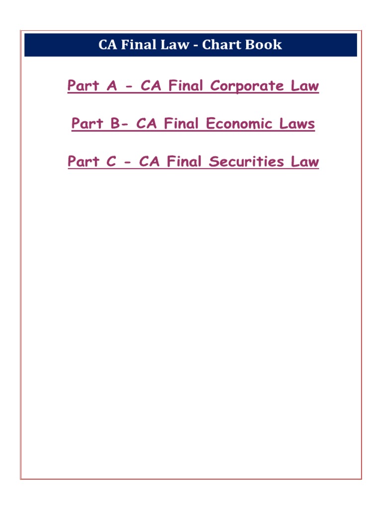 Final Law Chart | PDF