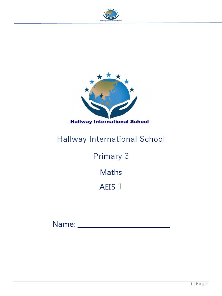 Aeis Maths 1 | PDF