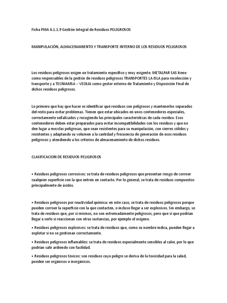 Ficha PMA 6 | PDF