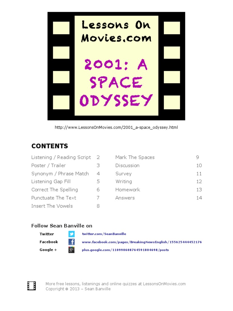 2001 A Space Odyssey | PDF