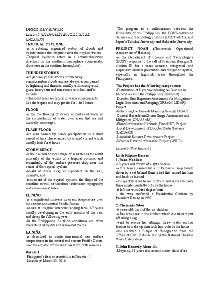 2ND-DRRR-REVIEWER | PDF