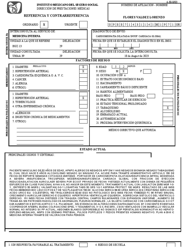 Formato 4-30-8 | PDF