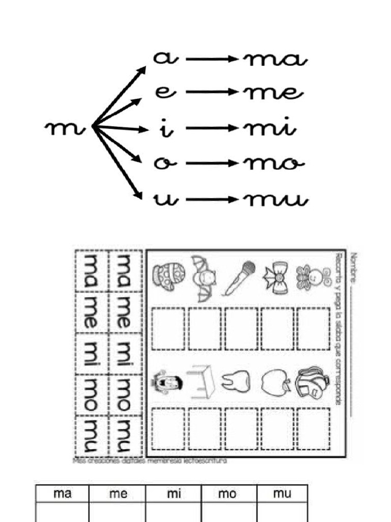 Consonante M | PDF