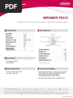 Miramer M300 TDS | PDF | Building Materials | Physical Chemistry
