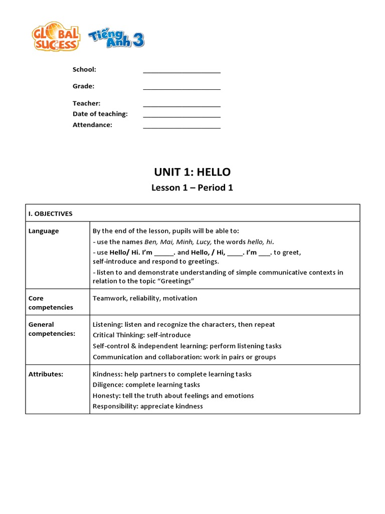 TA3 - GA - Unit 1 | PDF
