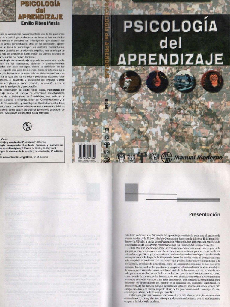 Psicologia - Del - Aprendizaje - Emilio - Ribes - Capítulo 1 | PDF