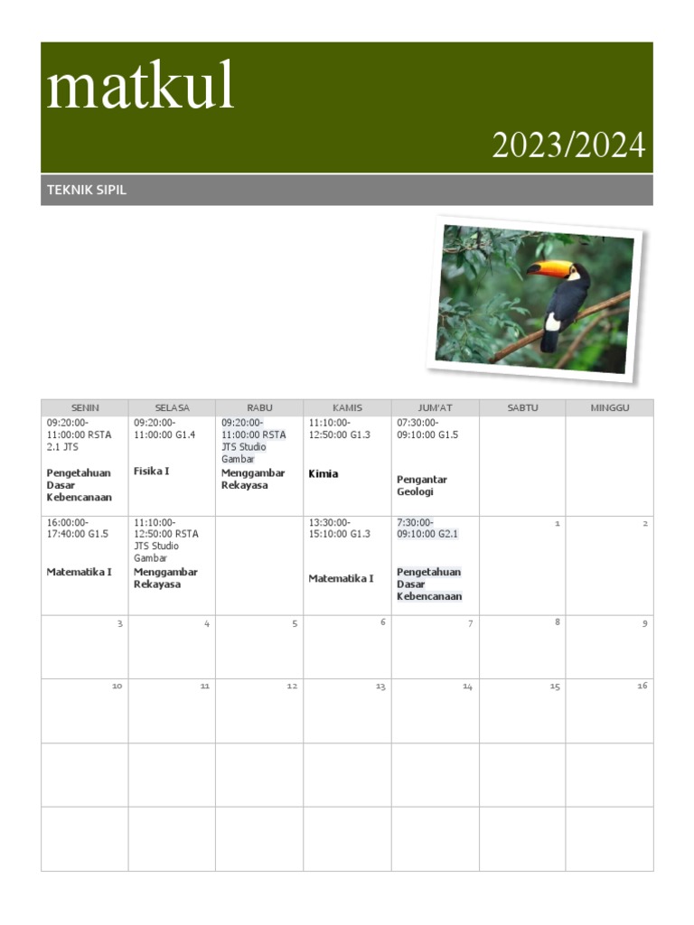 Matkul | PDF