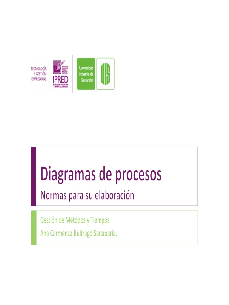Diagramas de Procesos | PDF