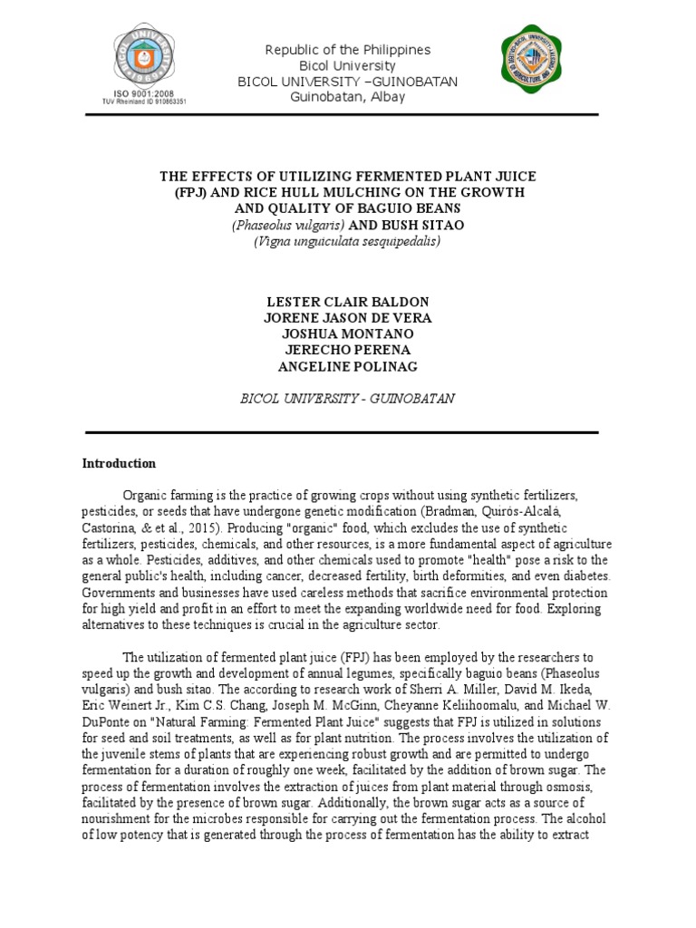 Ecological Paper | PDF