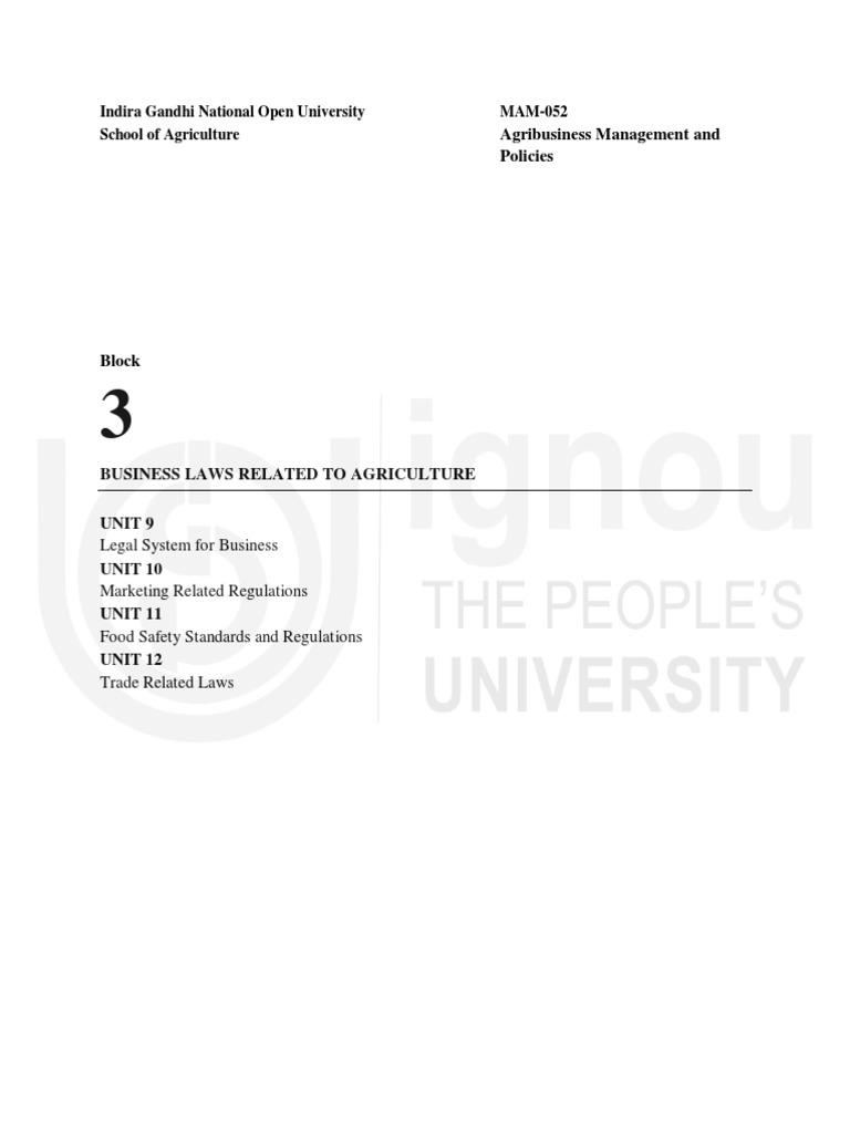 MAM 052 Block-3 | PDF | Consideration | Negotiable Instrument